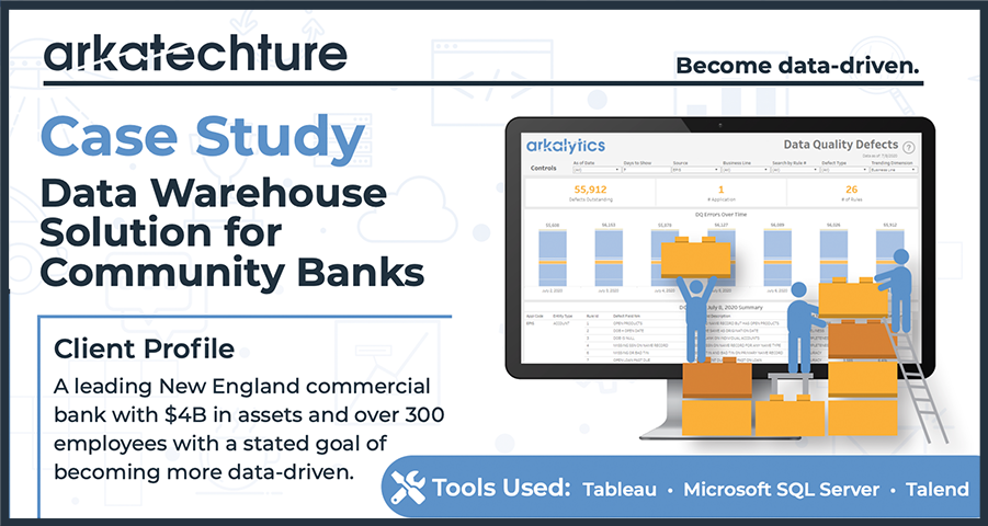 Data Warehouse Solution for Community Banks - Case Study